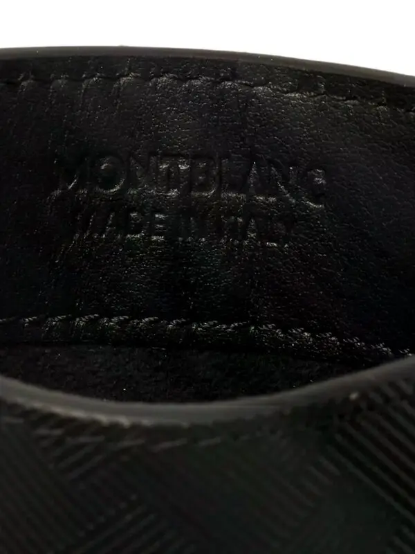 Montblanc Extreme 3.0 Textured Leather Phone Pouch - Black