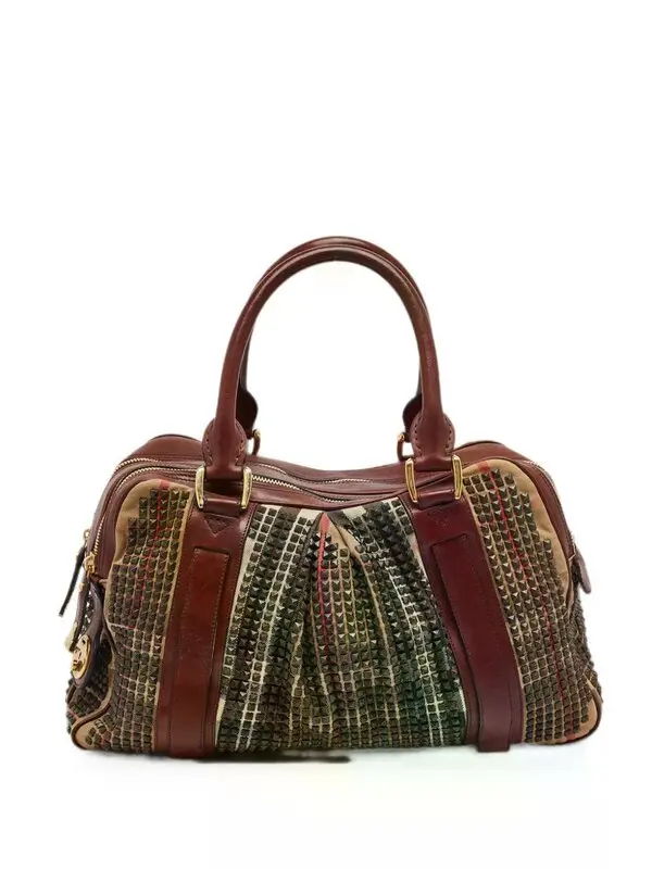 Burberry Ashbury Knight Satchel Bag - Brown