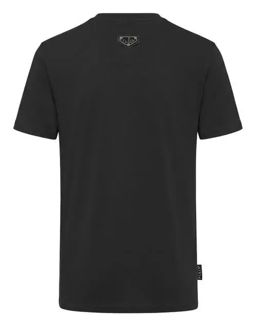 Philipp Plein Jersey T-shirt Teddy Dollar Stones - Black