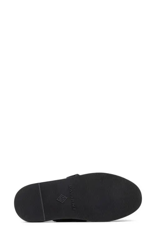 DONALD PLINER Manor Fisherman Clog - Black