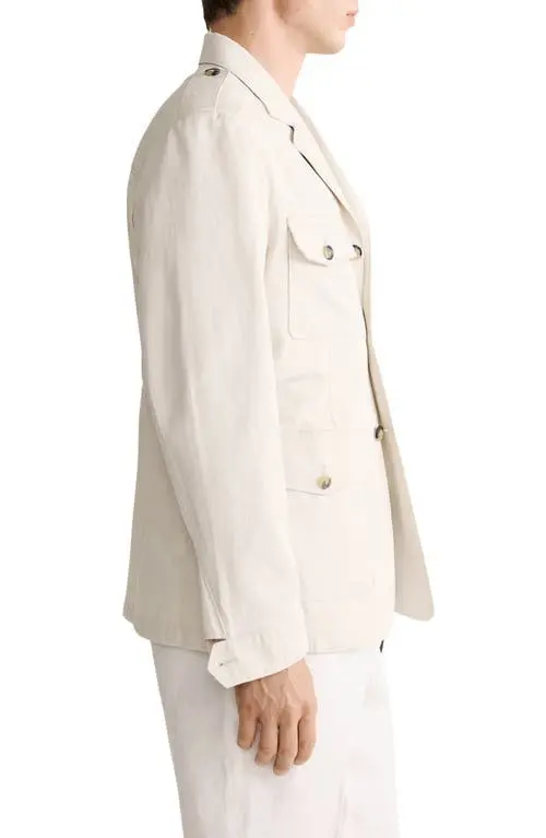 Mango Slim Fit Cotton Jacket