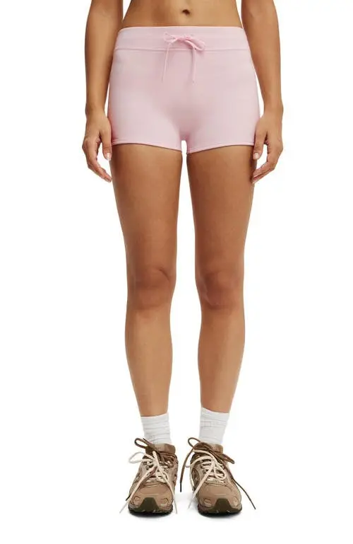 Cotton:on Active Ultra Soft Tie Front Micro Short - Cherry Dream
