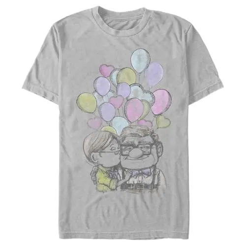 UP Carl And Ellie Love Short Sleeve Graphic T-shirt