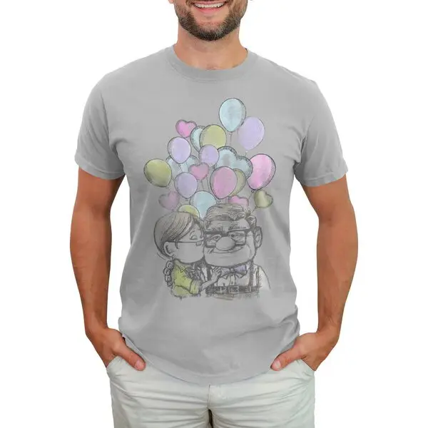 UP Carl And Ellie Love Short Sleeve Graphic T-shirt