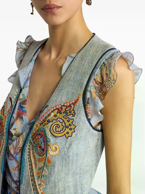Etro Jacquard Waistcoat