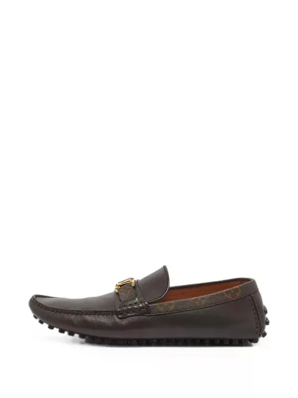 LOUIS VUITTON Monte Carlo Leather Loafers