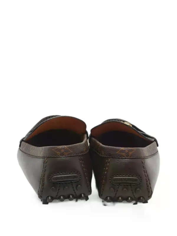 LOUIS VUITTON Monte Carlo Leather Loafers