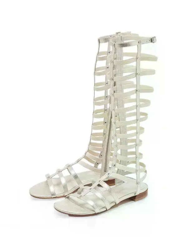 STUART WEITZMAN Gladiator Leather Ankle Length Sandals