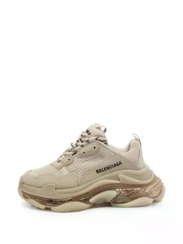 Balenciaga Triple S Clear Sneakers - Neutrals