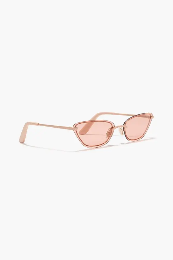 Zimmermann Cat Eye Acetate And Tone Metal Sunglasses - Blush