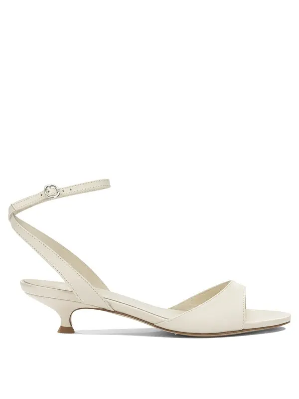 AeydĒ Zelia 35 Mm' Heeled Sandals - White