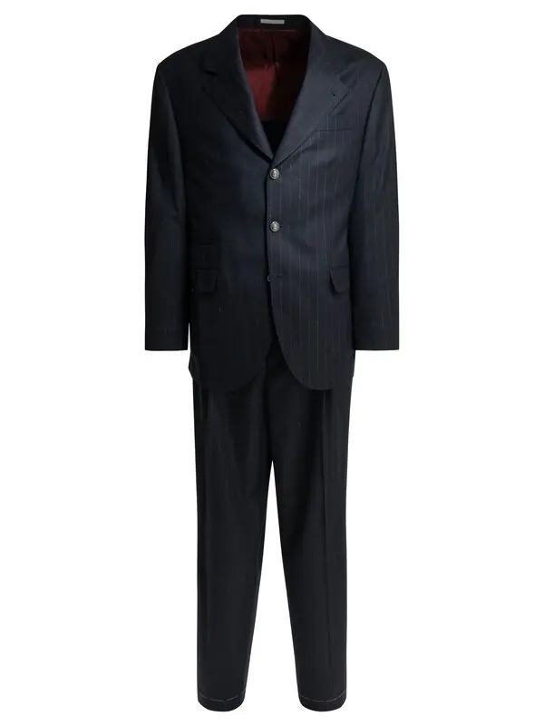 Brunello Cucinelli Pinstripe Formal Suit