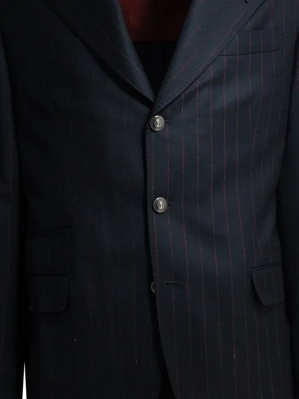 Brunello Cucinelli Pinstripe Formal Suit