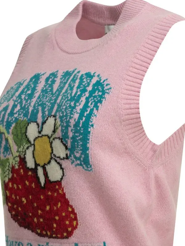 GANNI Strawberry' Vest