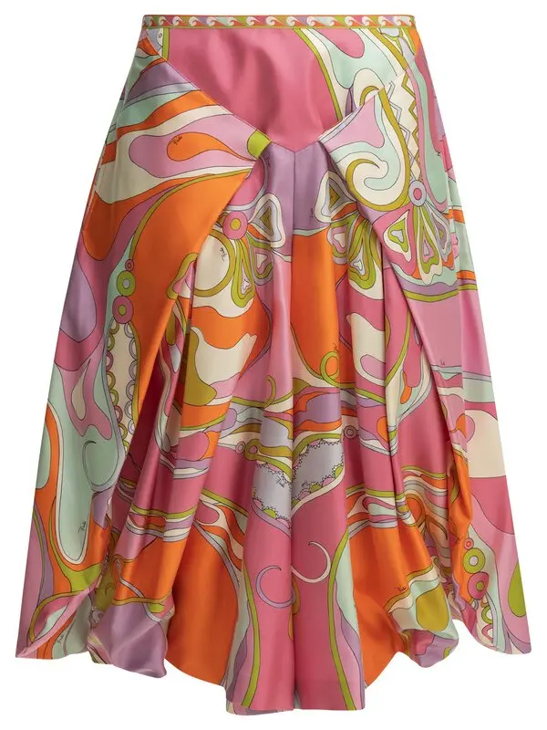Emilio Pucci Orchidee' Casual Pants