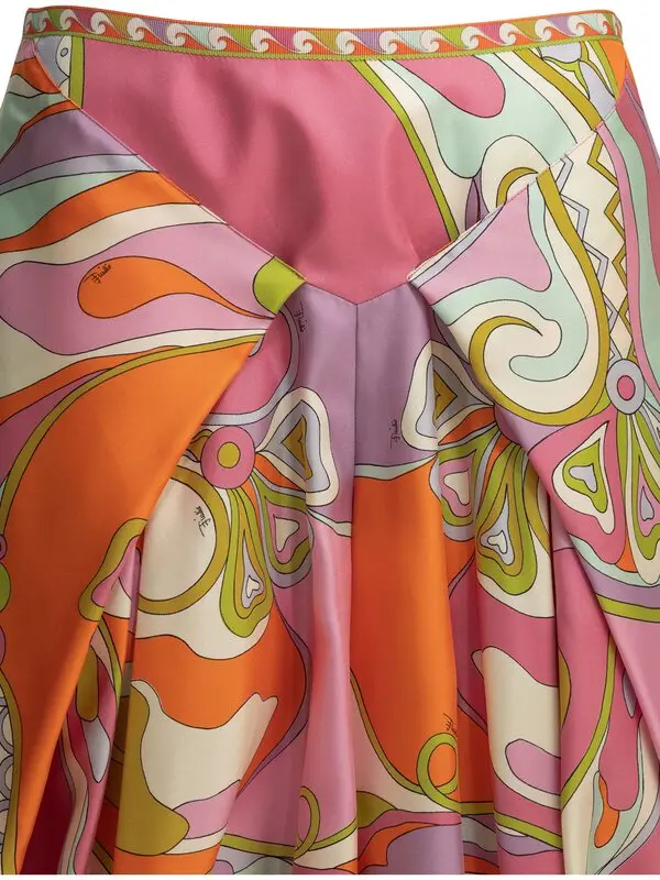Emilio Pucci Orchidee' Casual Pants