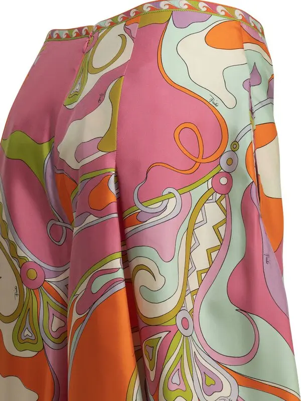 Emilio Pucci Orchidee' Casual Pants