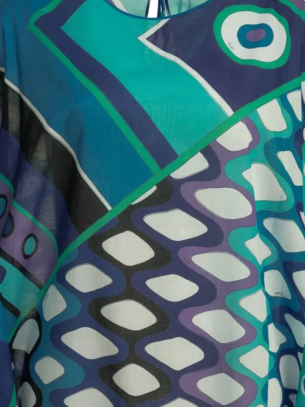 Emilio Pucci Vivara' Short Caftan Dress