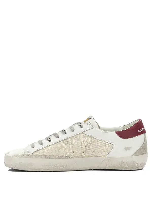 GOLDEN GOOSE Super Star Double Quarter Low Top Sneakers