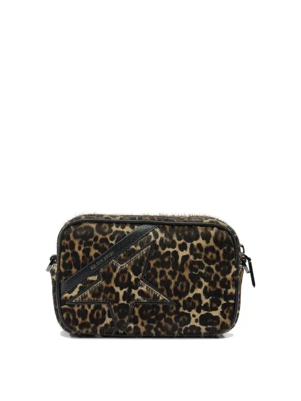 GOLDEN GOOSE Mini Star' Mini Crossbody Bag - Brown