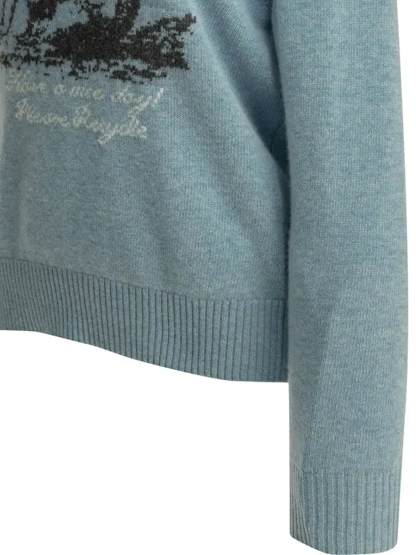 GANNI Mermaid' Crew Neck Sweater