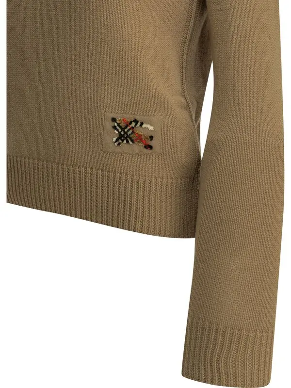 Burberry Janelle' Round Neck Sweater
