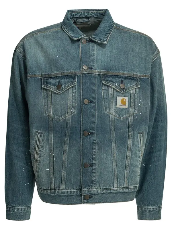 Carhartt Work In Progress Helston' Denim Jacket - Blue