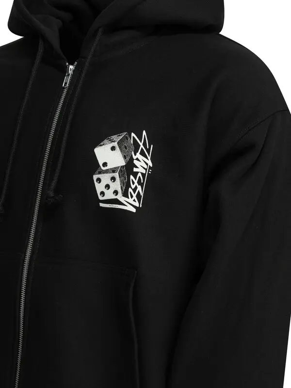 StÜssy Dice Graphic Zip-up Hoodie