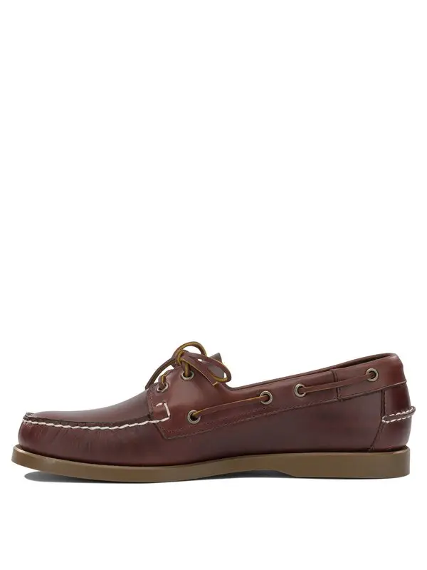 SEBAGO Dockside Portland Waxed Lace-up Loafers