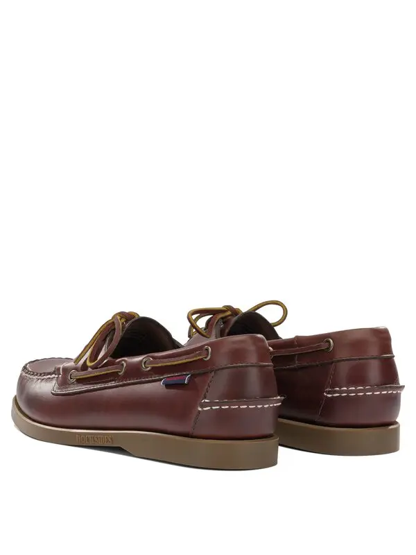 SEBAGO Dockside Portland Waxed Lace-up Loafers