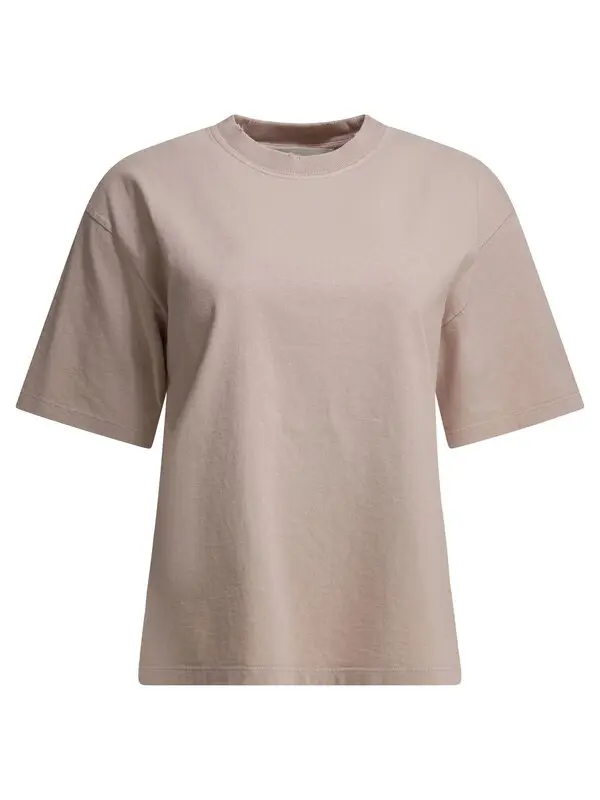 GOLDEN GOOSE Crew Neck T Shirt With Reverse Logo