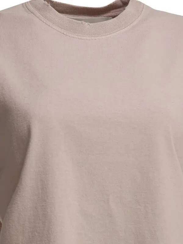 GOLDEN GOOSE Crew Neck T Shirt With Reverse Logo
