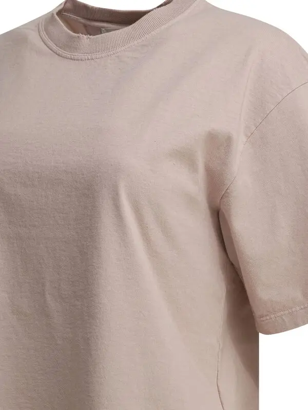 GOLDEN GOOSE Crew Neck T Shirt With Reverse Logo