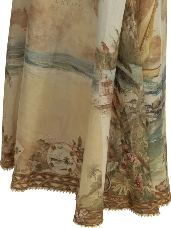 Zimmermann Mahon Midi Dress