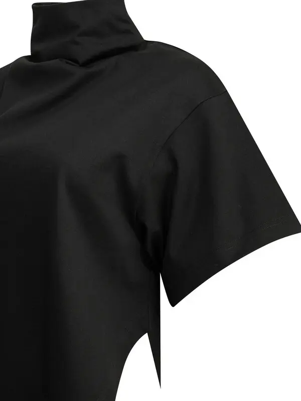 Alaïa Triangle' Mock Neck T Shirt