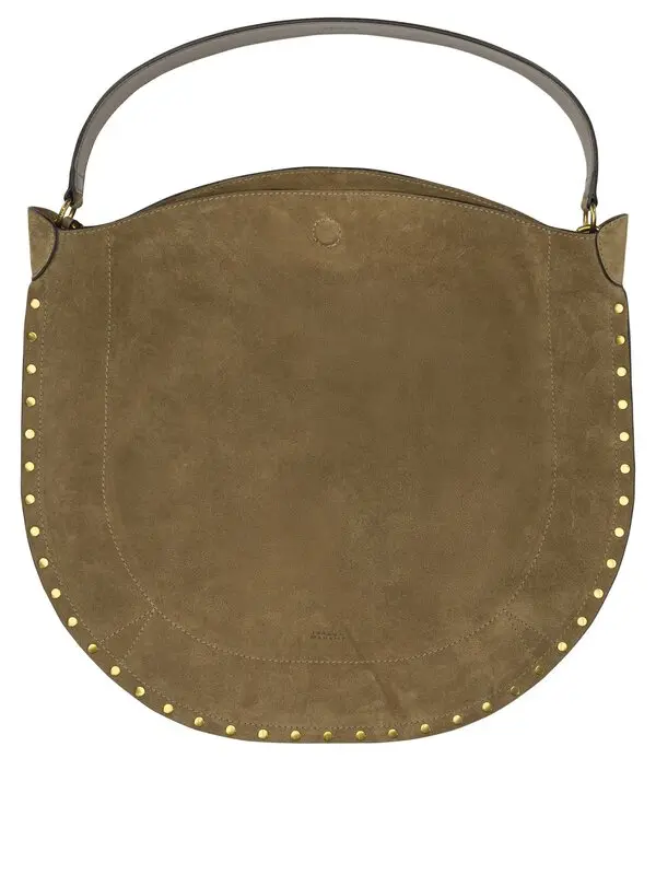 Isabel Marant Étoile Oskan Hobo Soft' Large Shoulder Bag - Brown