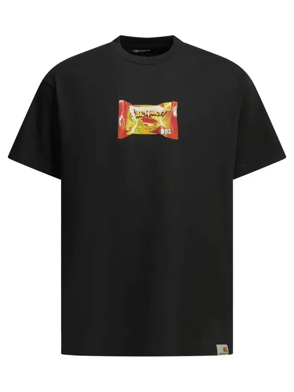 Carhartt Work In Progress Road Side Snack' Crew Neck T Shirt