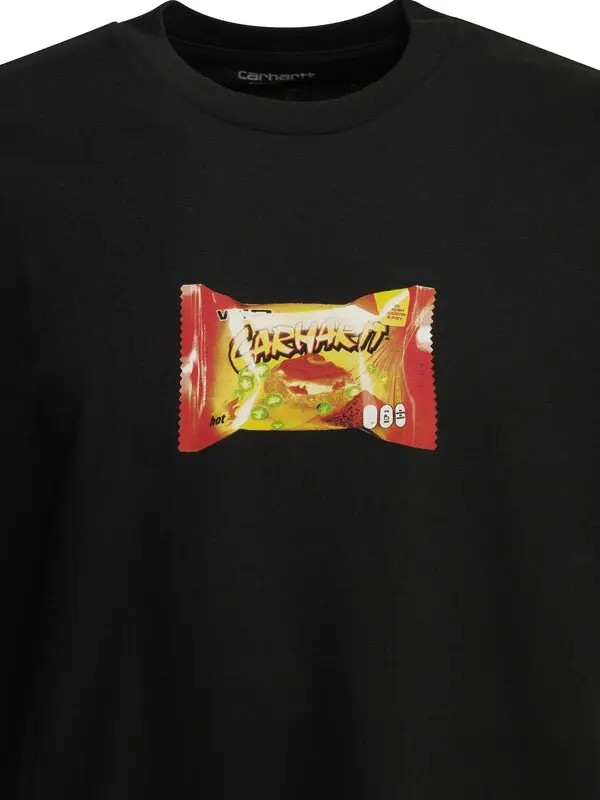 Carhartt Work In Progress Road Side Snack' Crew Neck T Shirt