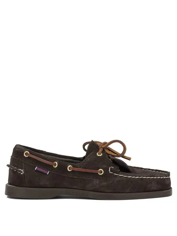 SEBAGO Portland Artisan" Suede Lace-up Loafers