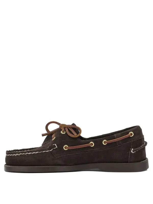 SEBAGO Portland Artisan" Suede Lace-up Loafers