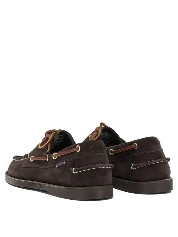 SEBAGO Portland Artisan" Suede Lace-up Loafers