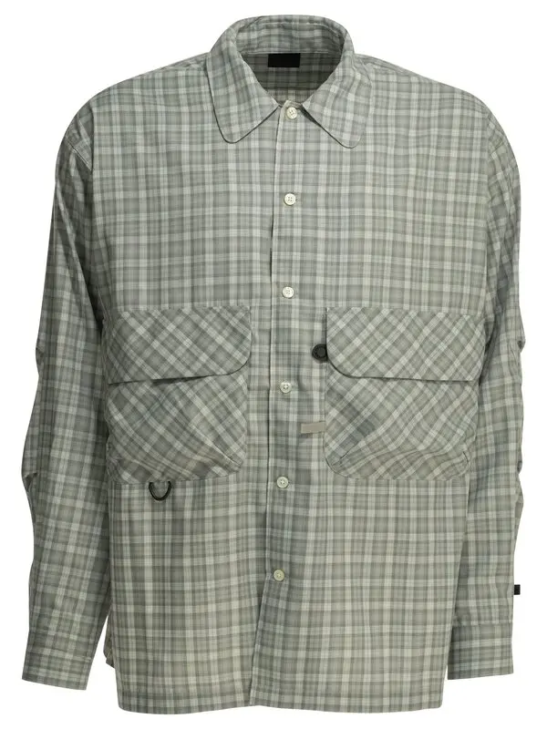 DAIWA PIER39 Tech Sports' Checked Long Sleeve Shirt