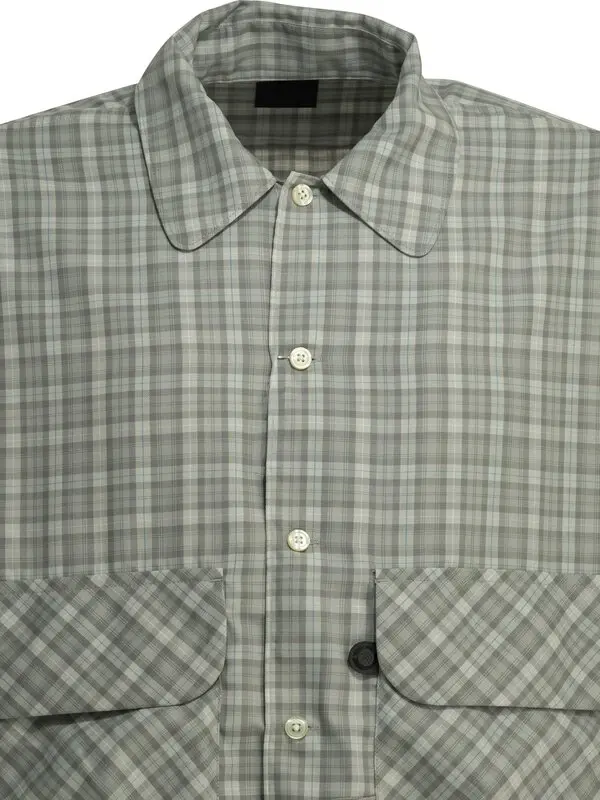 DAIWA PIER39 Tech Sports' Checked Long Sleeve Shirt
