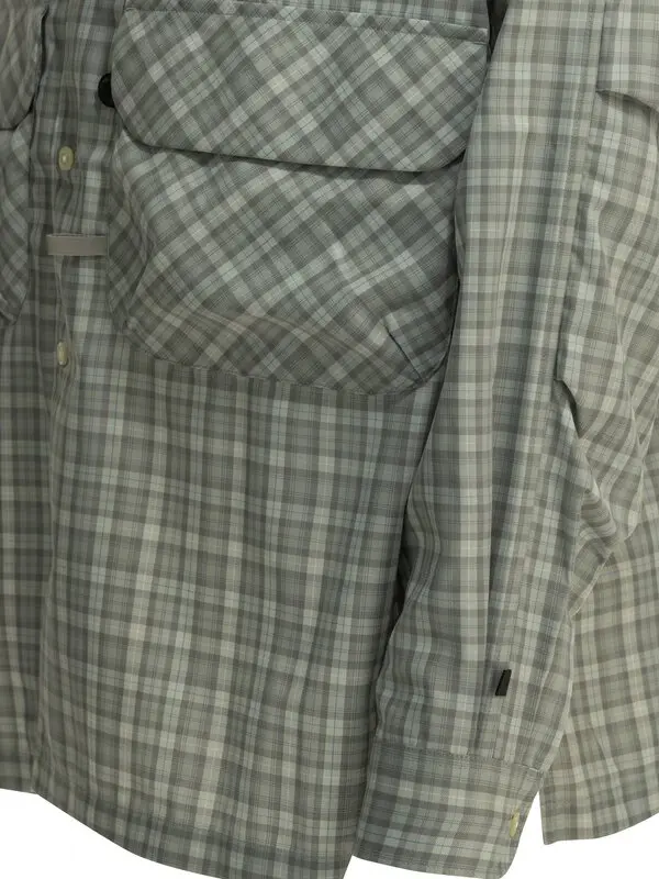 DAIWA PIER39 Tech Sports' Checked Long Sleeve Shirt