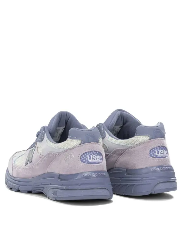 NEW BALANCE 993 V1 Made In Usa Low Top Sneakers - Light Blue
