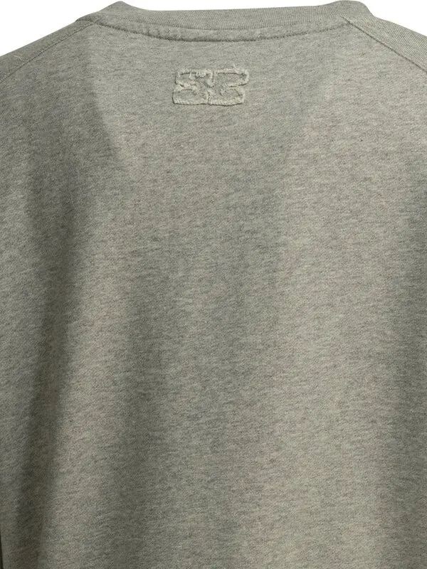 GANNI Crewneck Sweatshirt With Logo