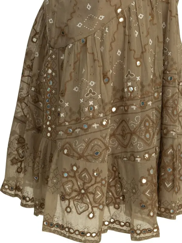 JULIET DUNN Short A Line Dress