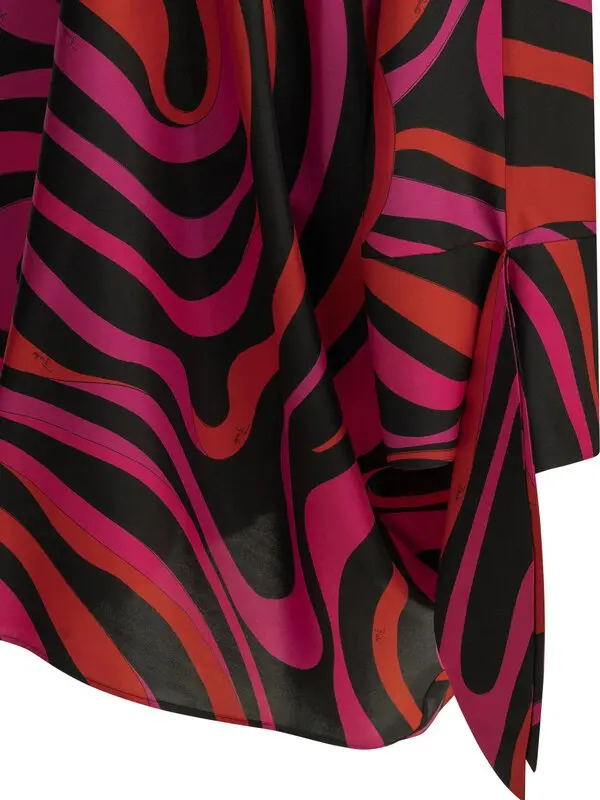 Emilio Pucci Marmo' Short Caftan Dress