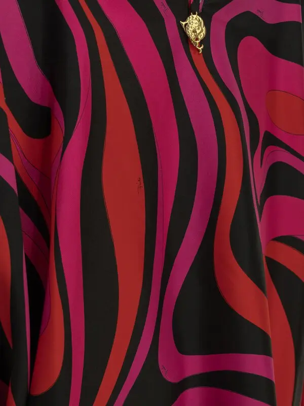 Emilio Pucci Marmo' Short Caftan Dress