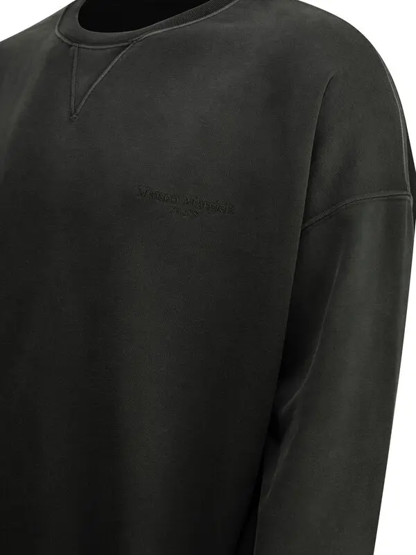 MAISON MARGIELA Crewneck Sweatshirt With Logo